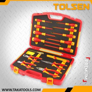 Tolsen 15pce Insulated Hand Tool Set – Taka Tools